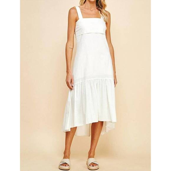 Pinch | Dresses | New Pinch Lost In The Moment Dress In White | Poshmark